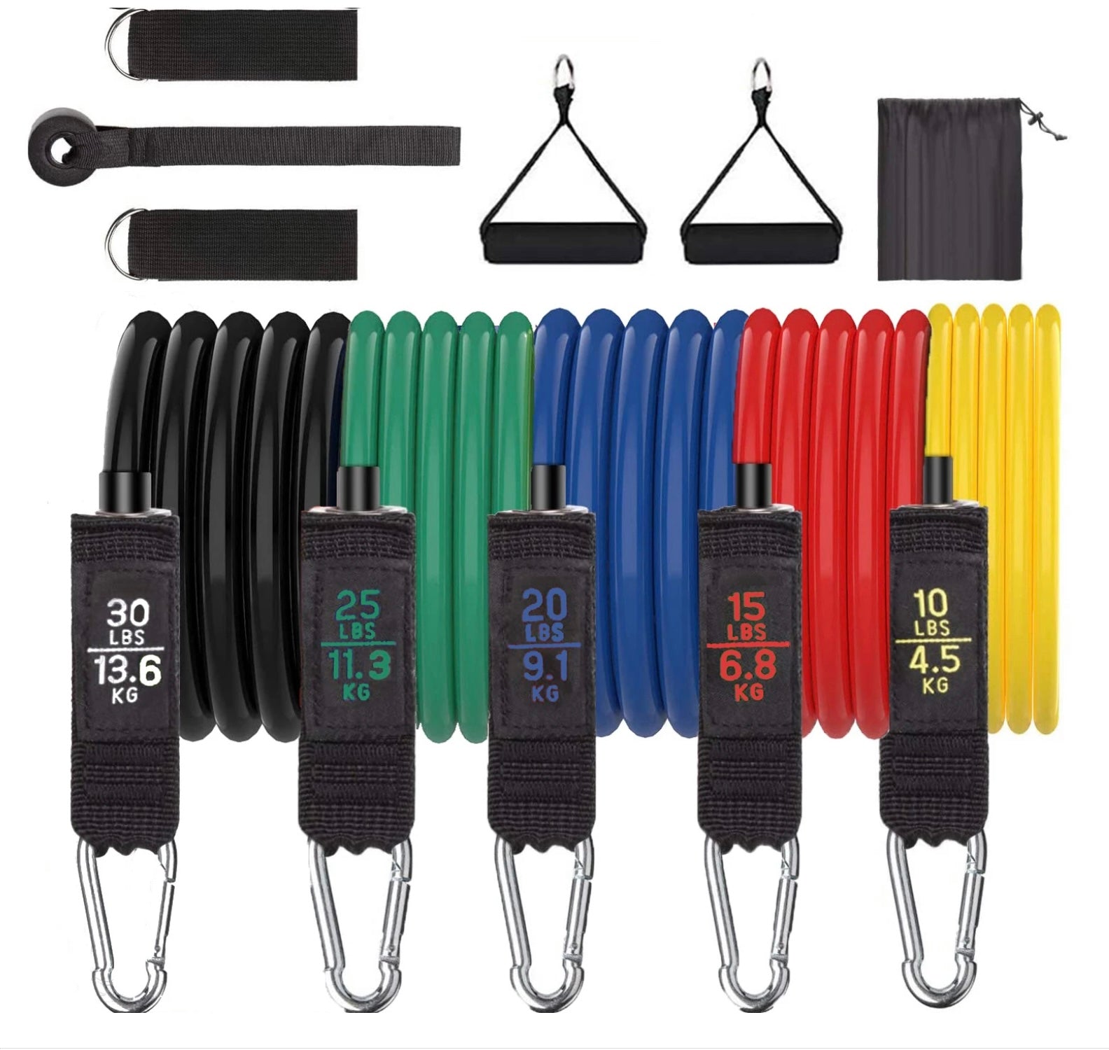 Resistance Bands Set, Exercise Bands – Scooter & Home Gym Equipment Store
